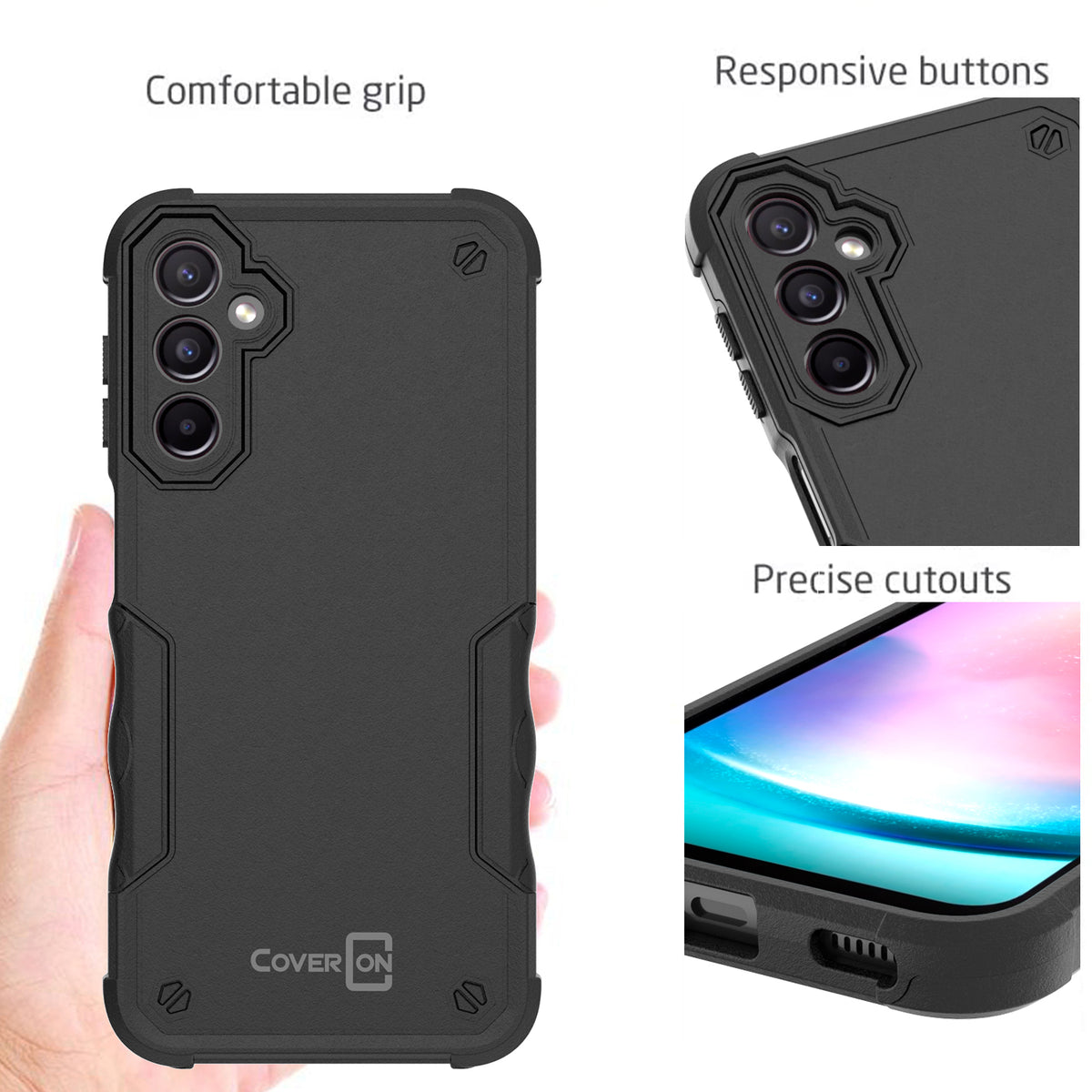 Samsung Galaxy A24 4G Case Heavy Duty Military Grade Phone Cover ...