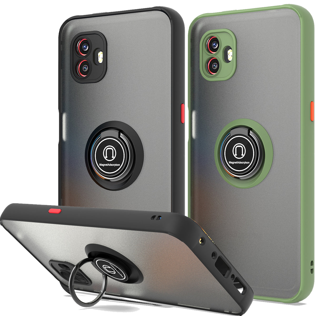 Samsung Galaxy XCover 6 Pro / Galaxy Xcover Pro 2 Ring Case Clear Tint ...